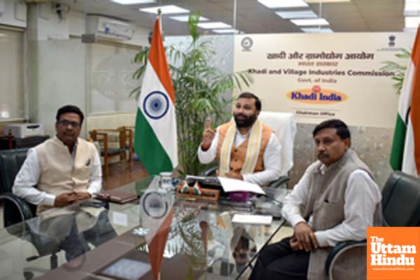 Khadi sales crossed Rs 12 crore at Maha Kumbh: KVIC chief